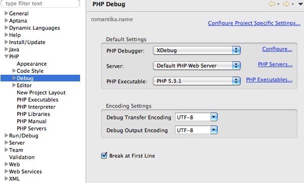 Php Debugging On Pdt Using Xdebug With Php Packaged In Xampp Adys Blog 0184