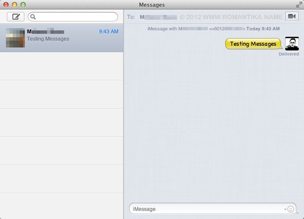 Mac Messages Beta | Ady's Blog